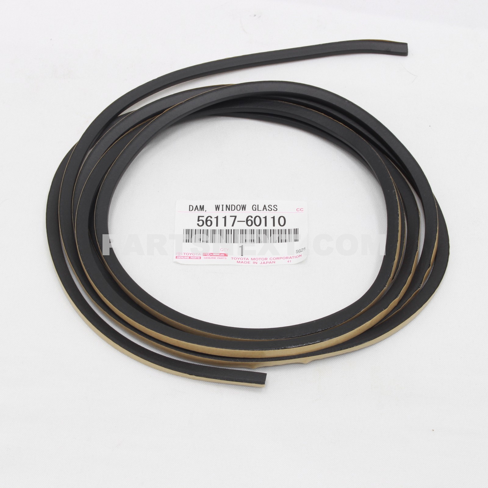 Toyota :: 56117-60110 DAM, WINDSHIELD GLASS ADHESIVE