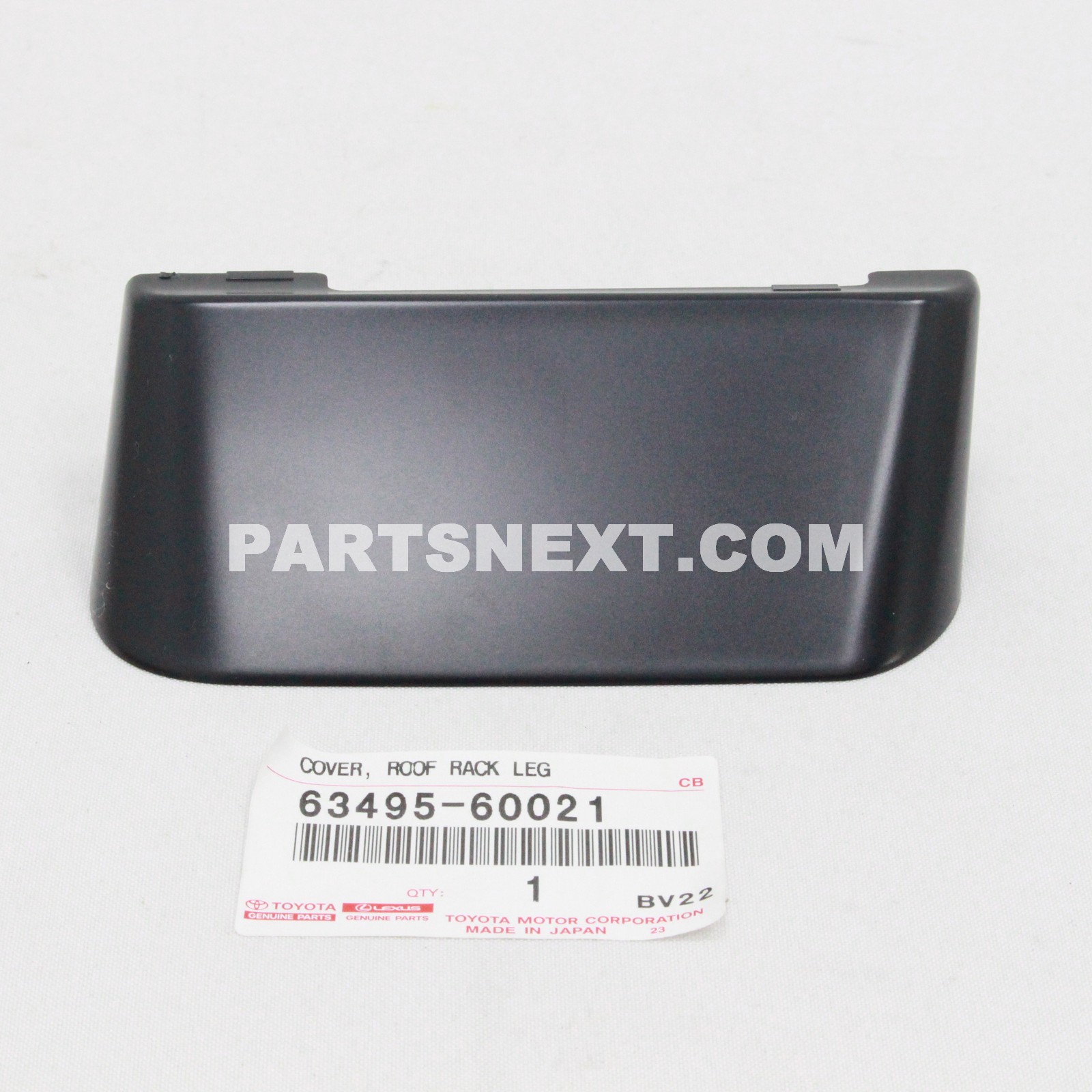 Toyota :: 63495-60021 COVER, ROOF RACK LEG, CENTER RH