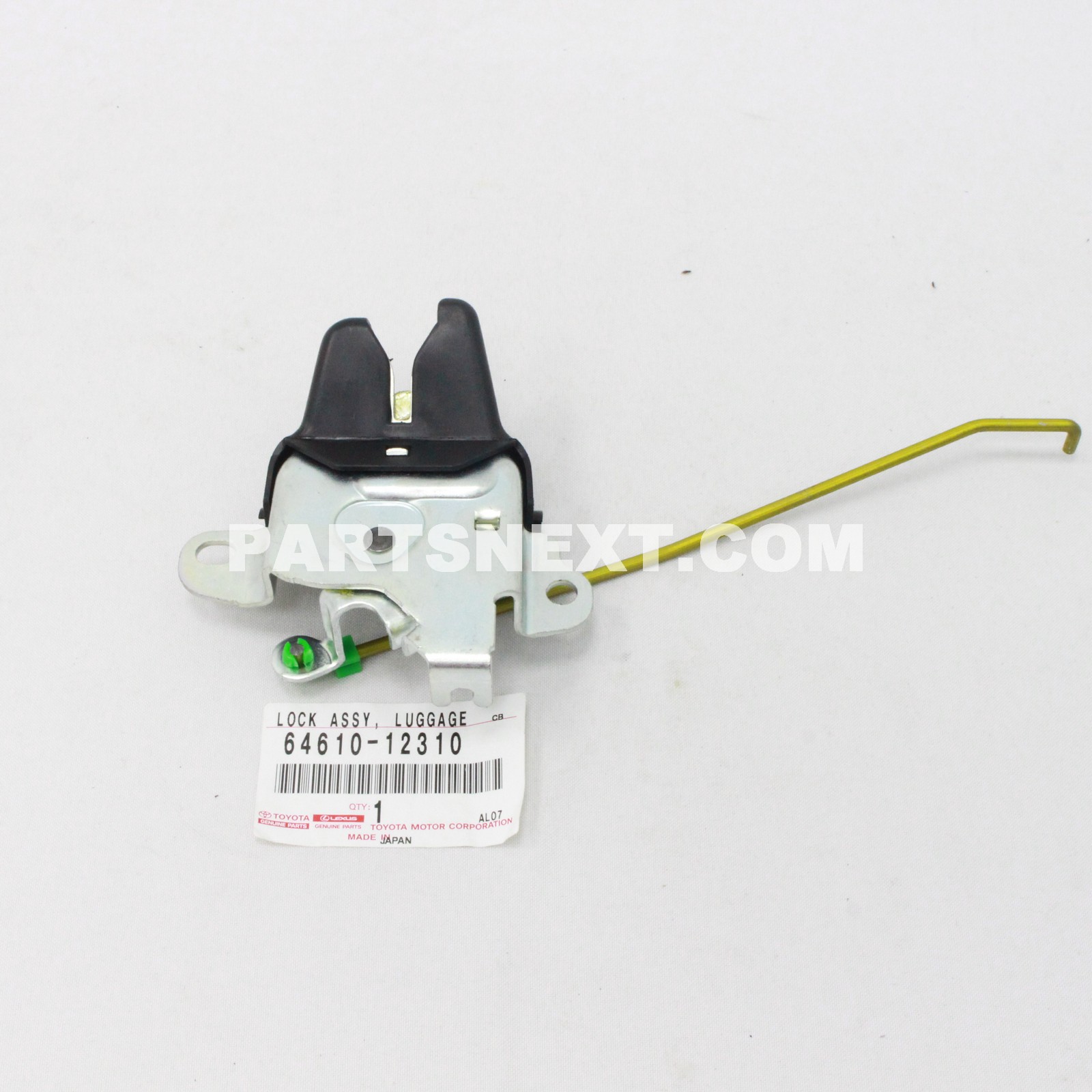 Toyota :: 64610-12310 LOCK ASSY, LUGGAGE COMPARTMENT DOOR