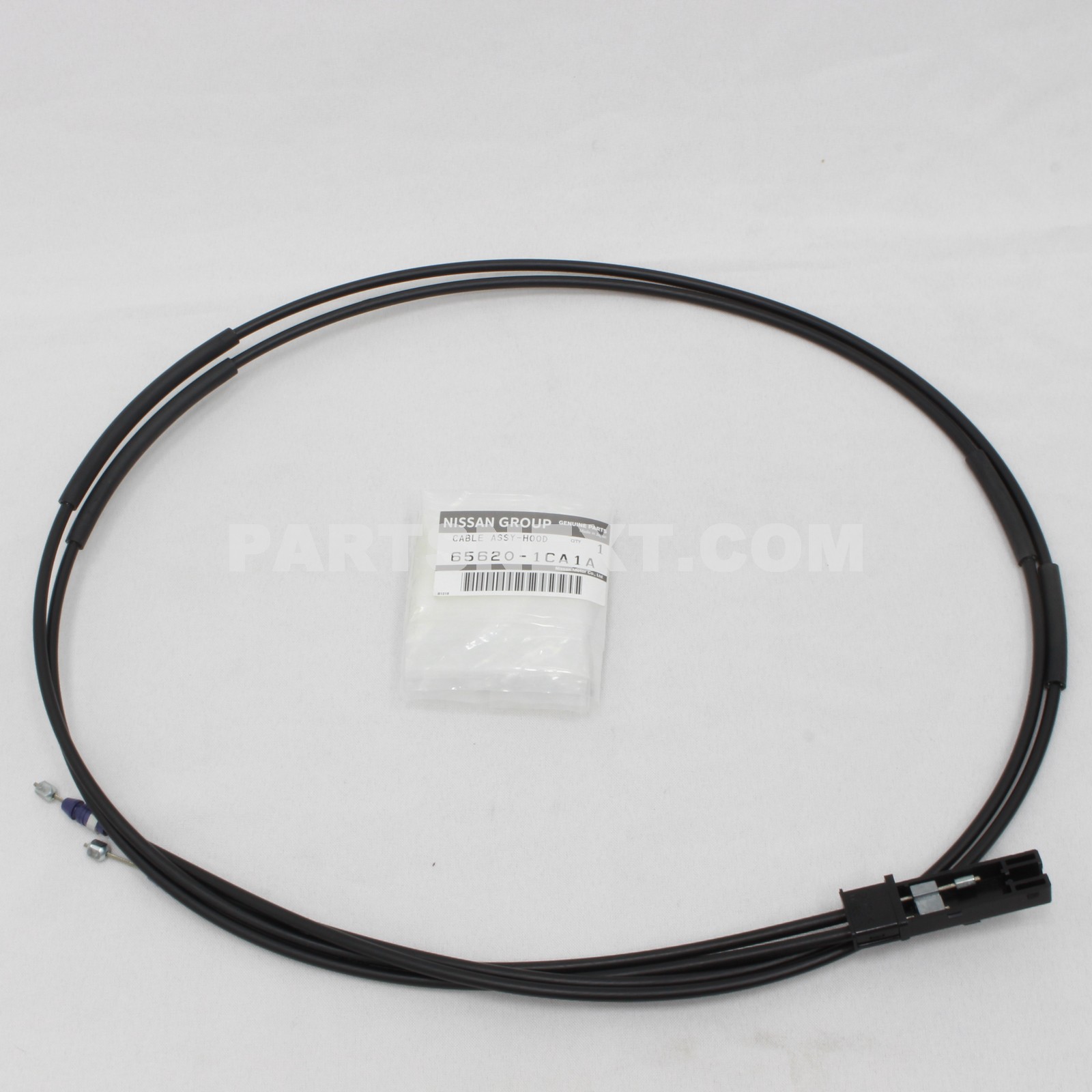 Nissan :: 65620-1CA1A CABLE ASSY-HOOD LOCK CONTROL