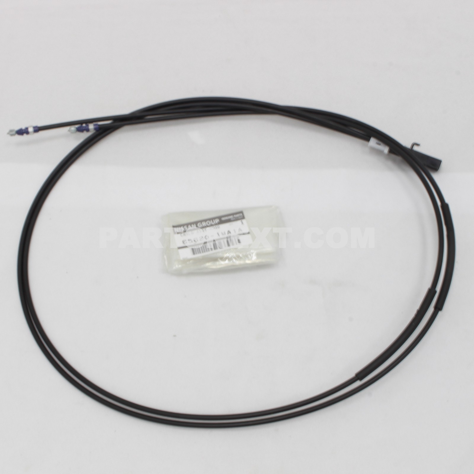 Nissan :: 65620-1MA1A CABLE ASSY-HOOD LOCK CONTROL