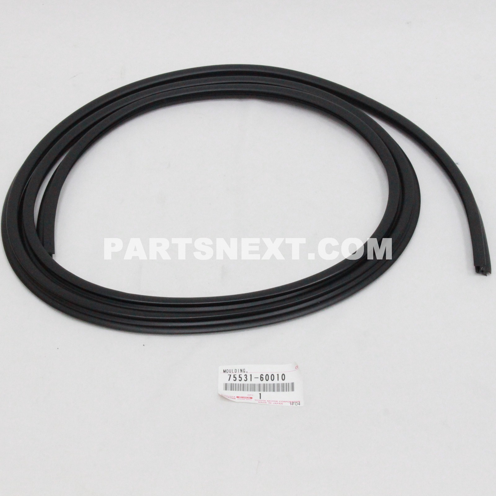 Toyota :: 75531-60010 MOULDING, WINDSHIELD, OUTER UPPER