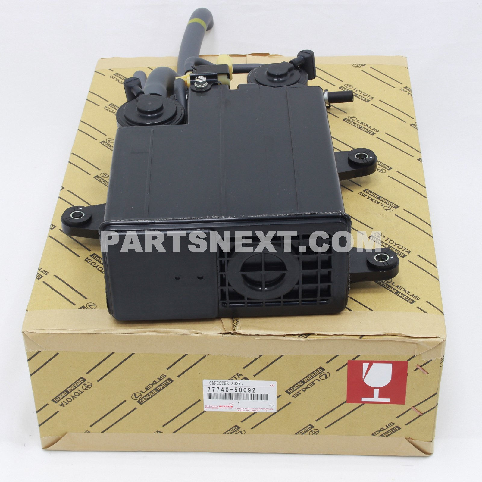 Toyota :: 77740-50092 CANISTER ASSY, CHARCOAL