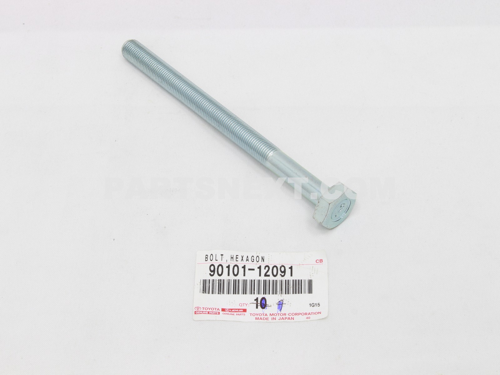 Toyota :: 90101-12091 BOLT, HEXAGON(FOR ANCHOR ARM ADJUSTING)