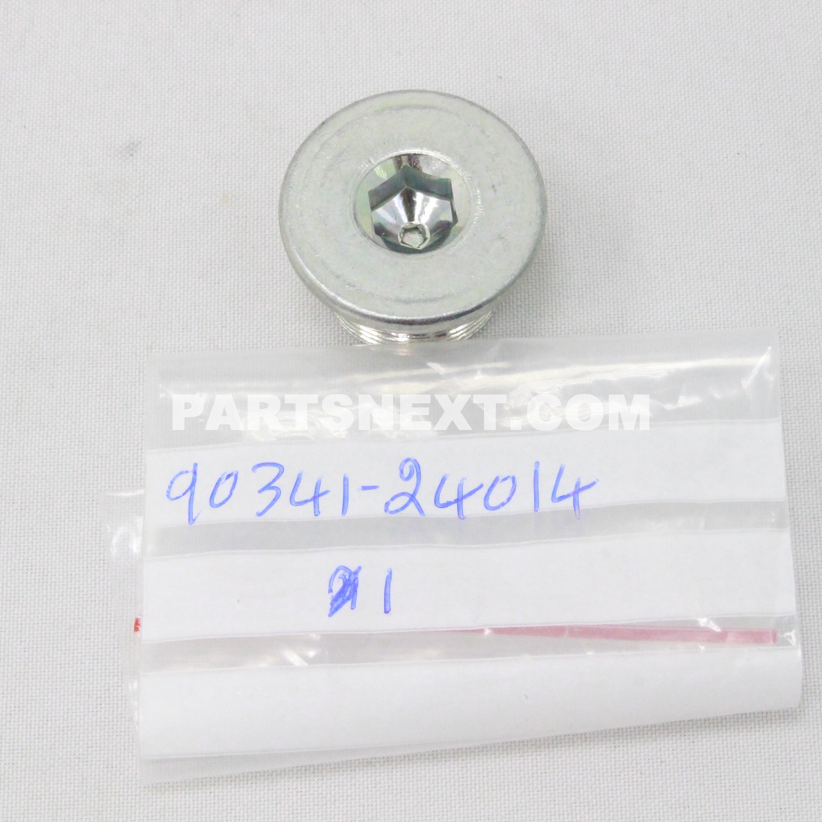 Toyota :: 90341-24014 PLUG (FOR FRONT DIFFERENTIAL DRAIN)