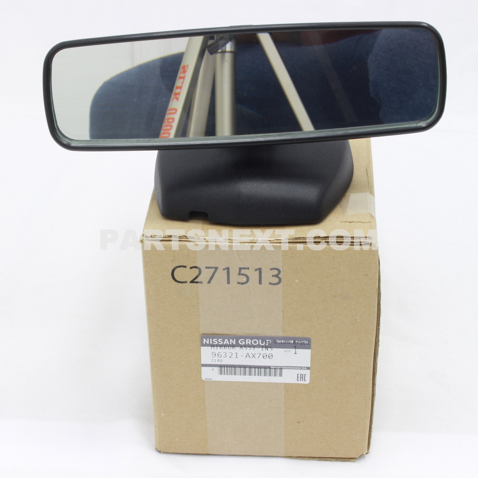 Nissan :: 96321-AX700 MIRROR ASSY-INSIDE