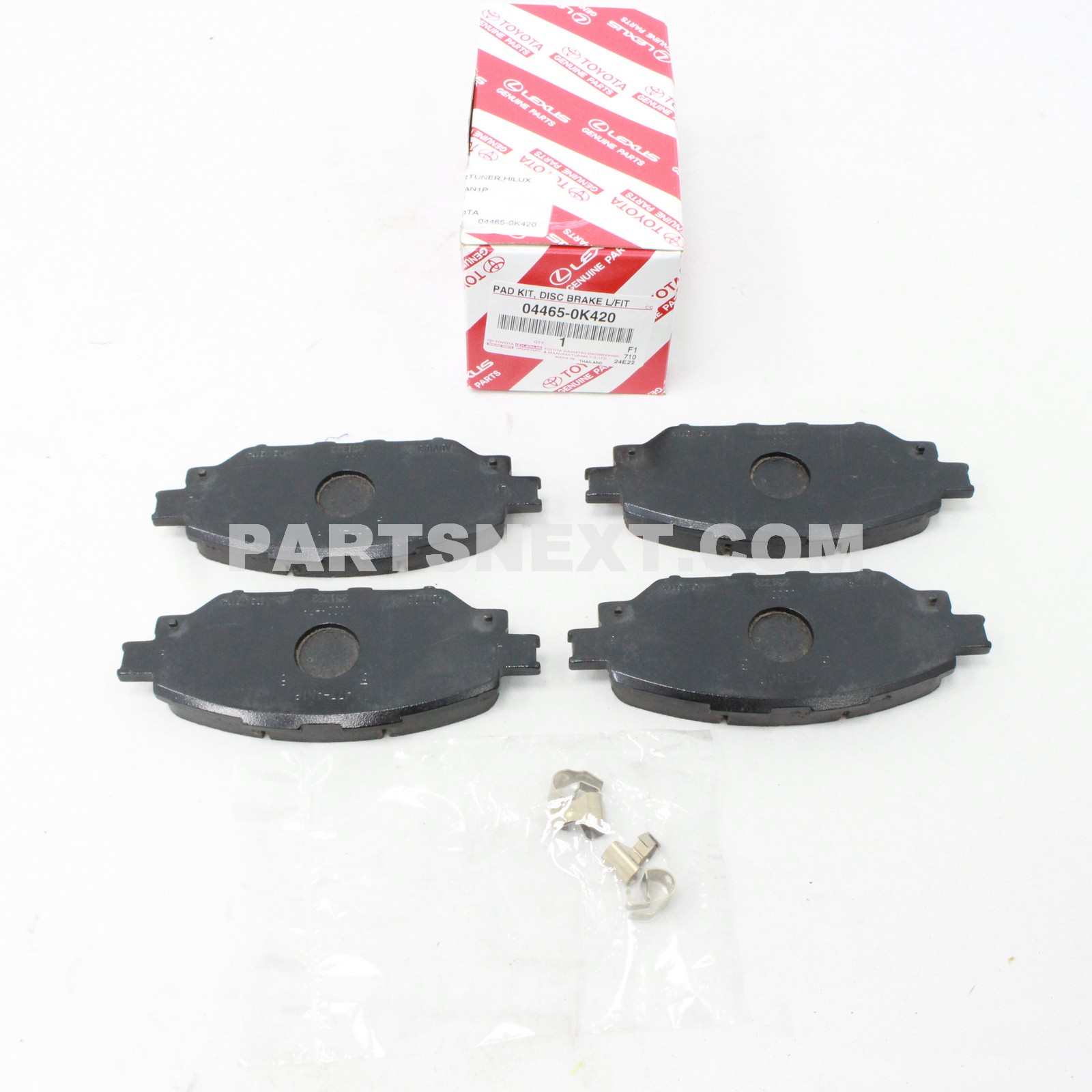 Toyota :: 04465-0K420 PAD KIT DISC BRAKE