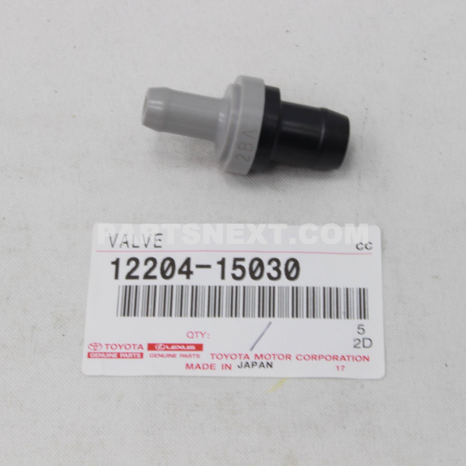 Toyota :: 12204-15030 VALVE SUB-ASSY, VENTILATION