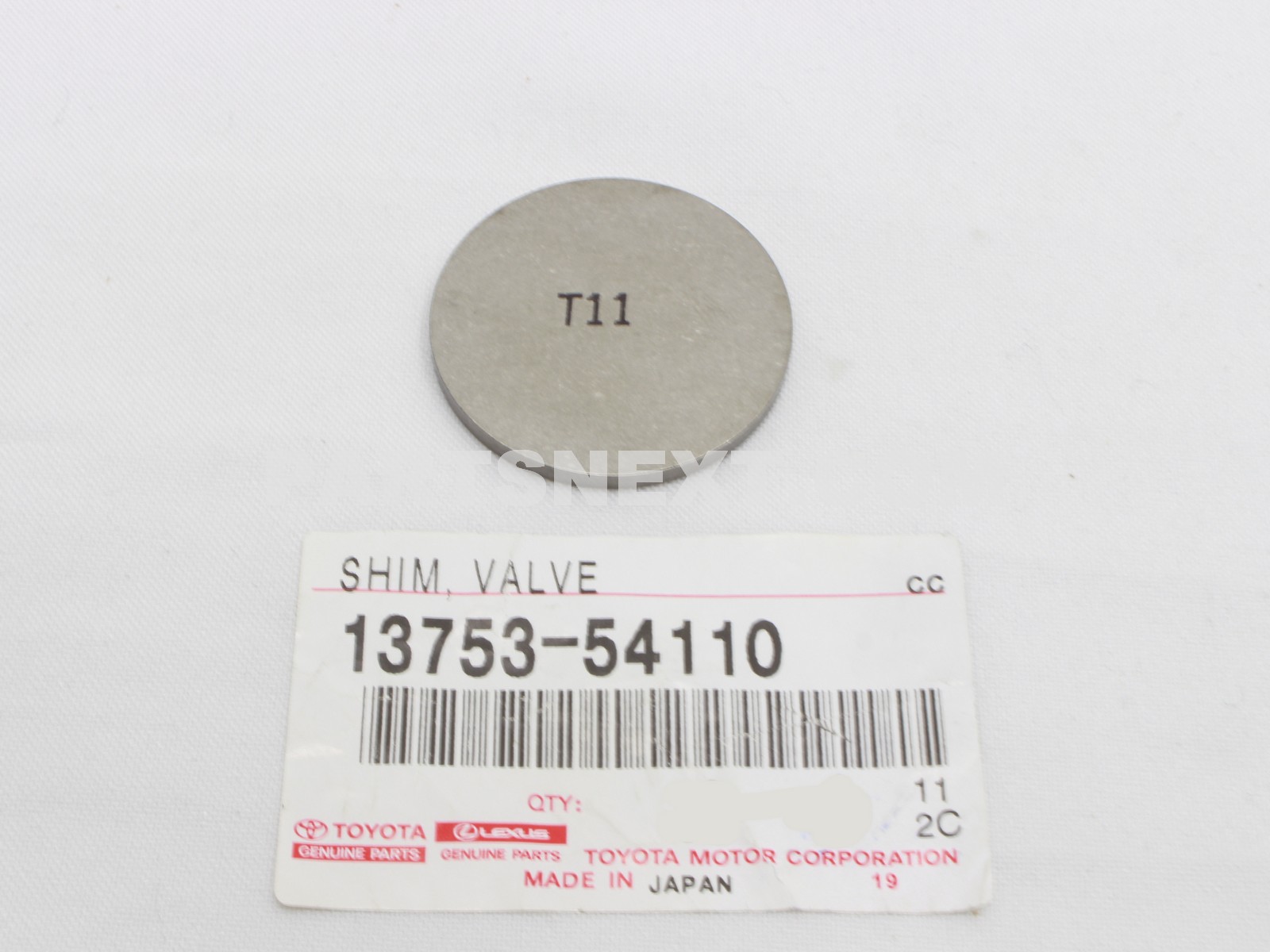 Toyota :: 13753-54110 SHIM, VALVE ADJUSTING