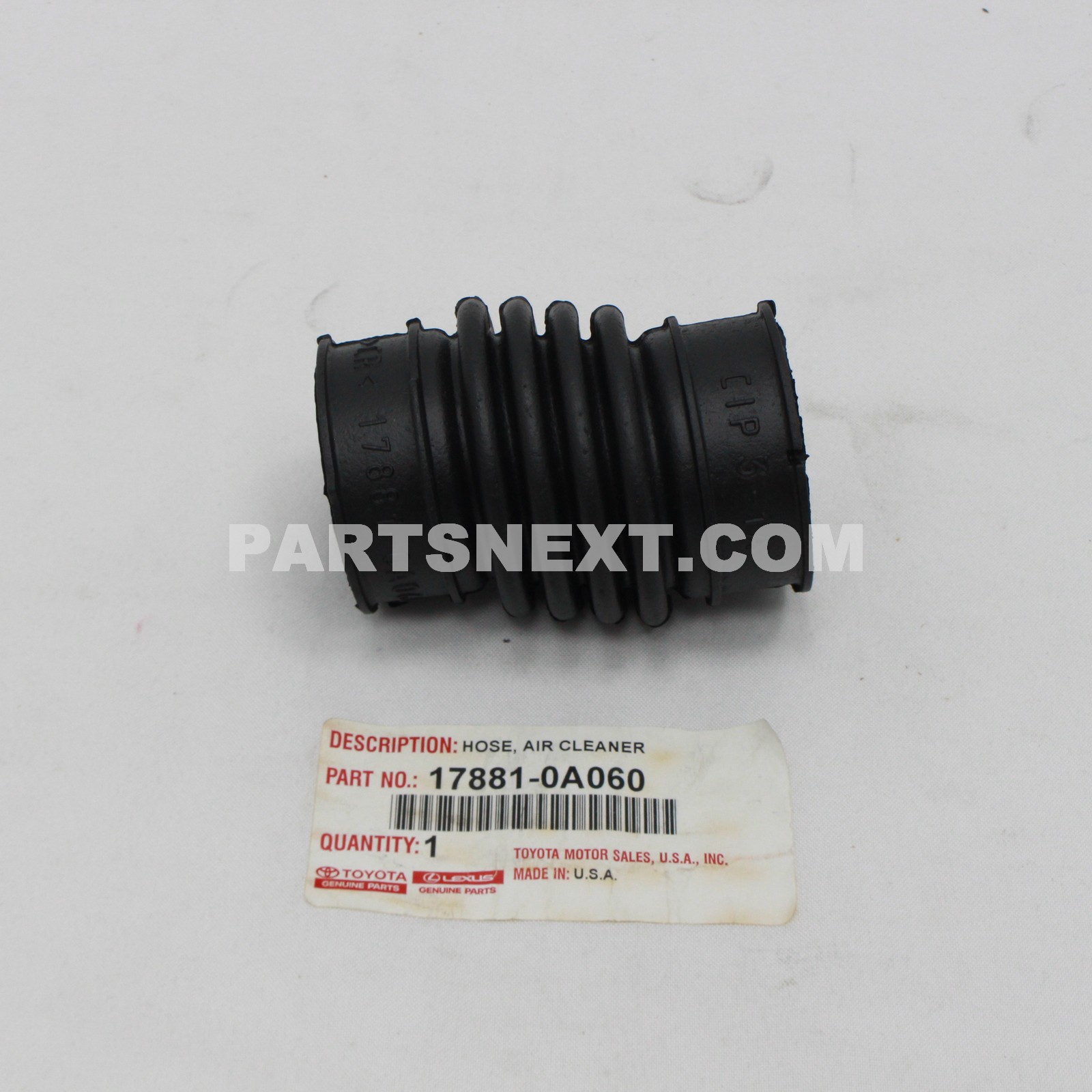 Toyota :: 17881-0A060 HOSE, AIR CLEANER, NO.1
