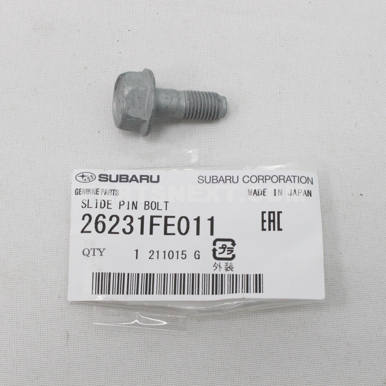 Subaru :: 26231FE011 SLIDE PIN BOLT