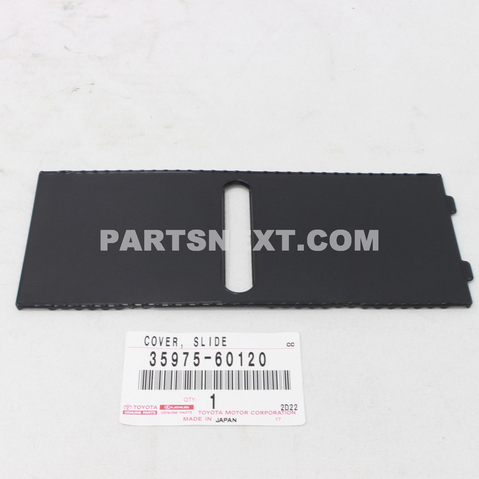 Toyota :: 35975-60120 COVER, SLIDE (FOR POSITION INDICATOR)