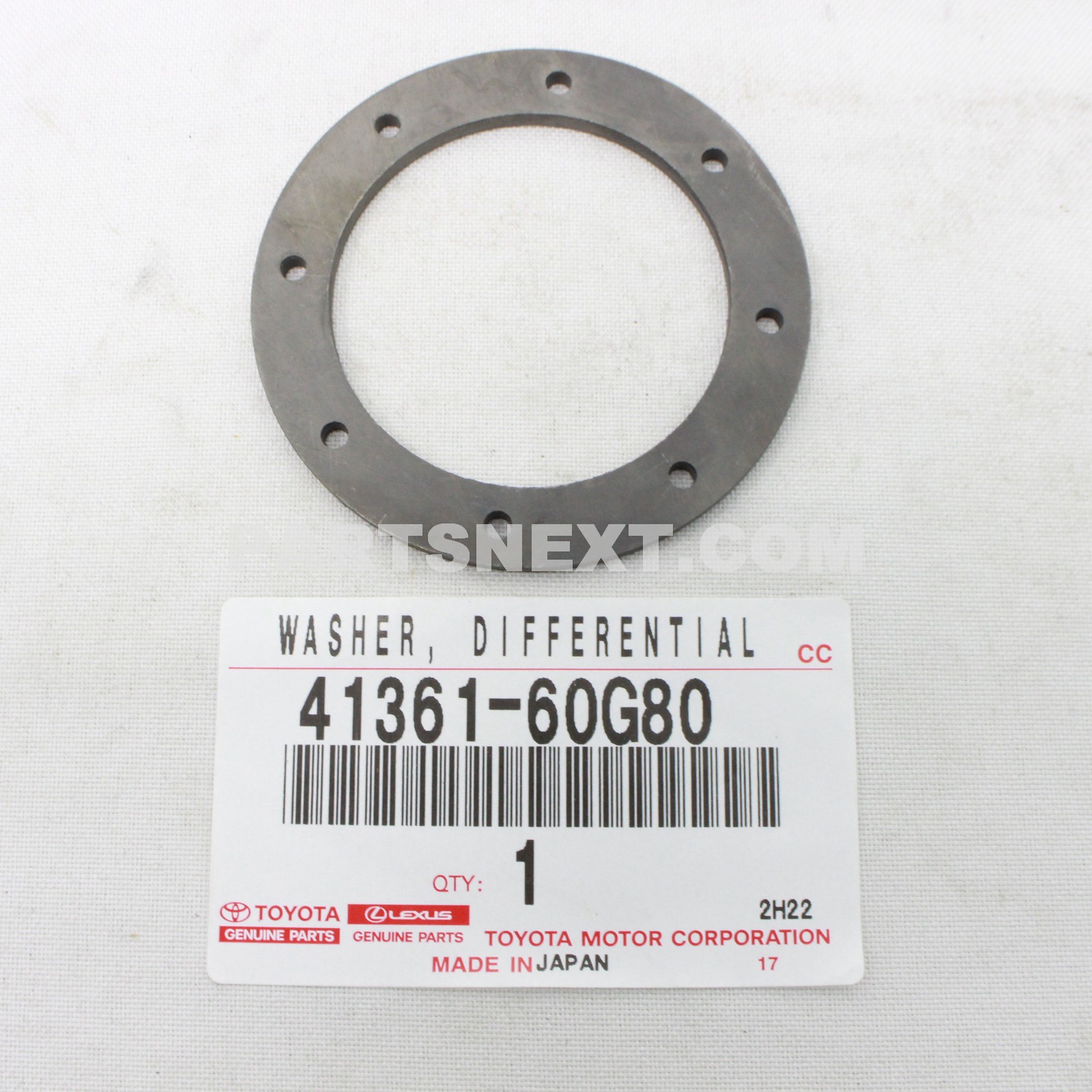 Toyota :: 41361-60G80 WASHER, CENTER DIFFERENTIAL SIDE GEAR THRUST, NO.1