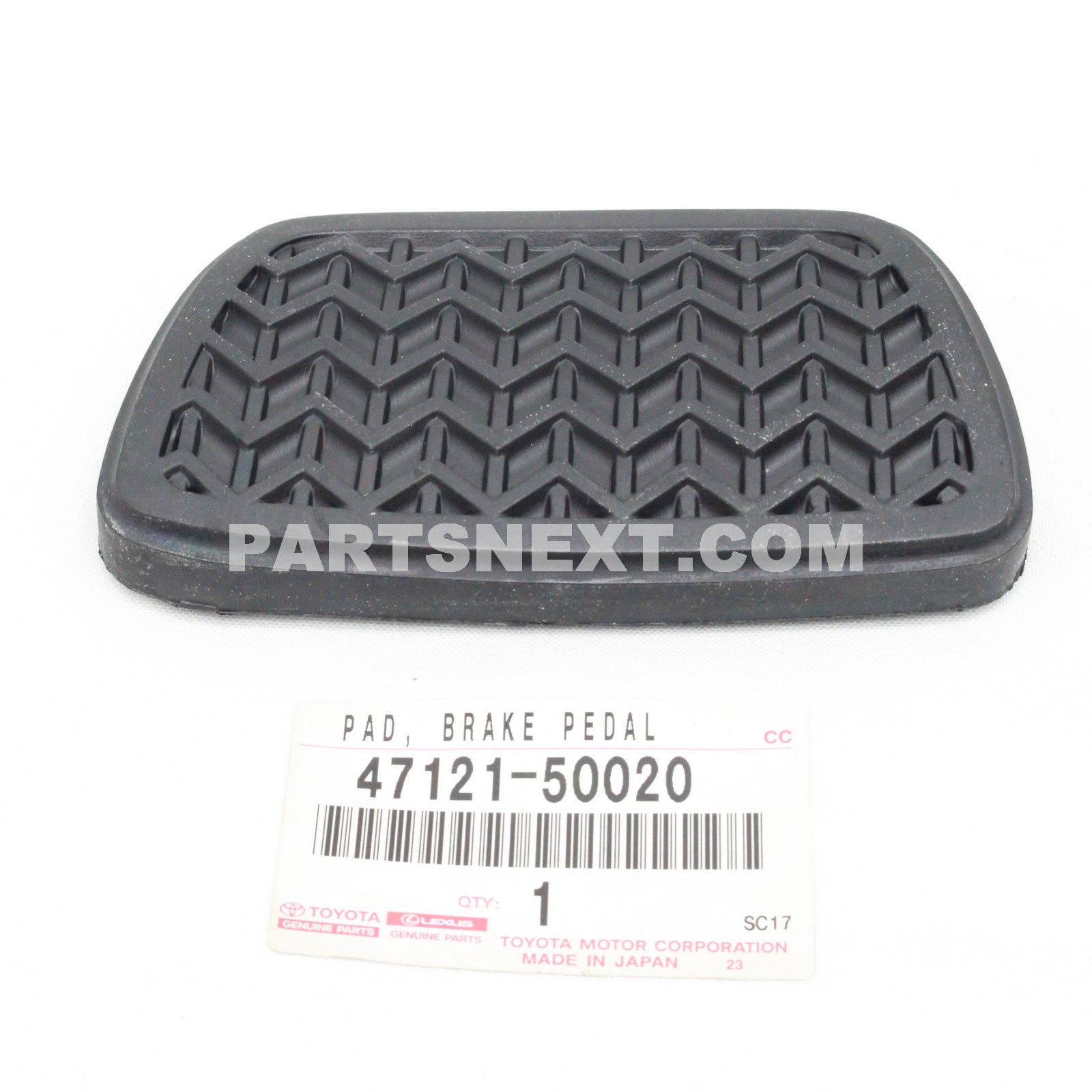 Toyota :: 47121-50020 PAD, BRAKE PEDAL
