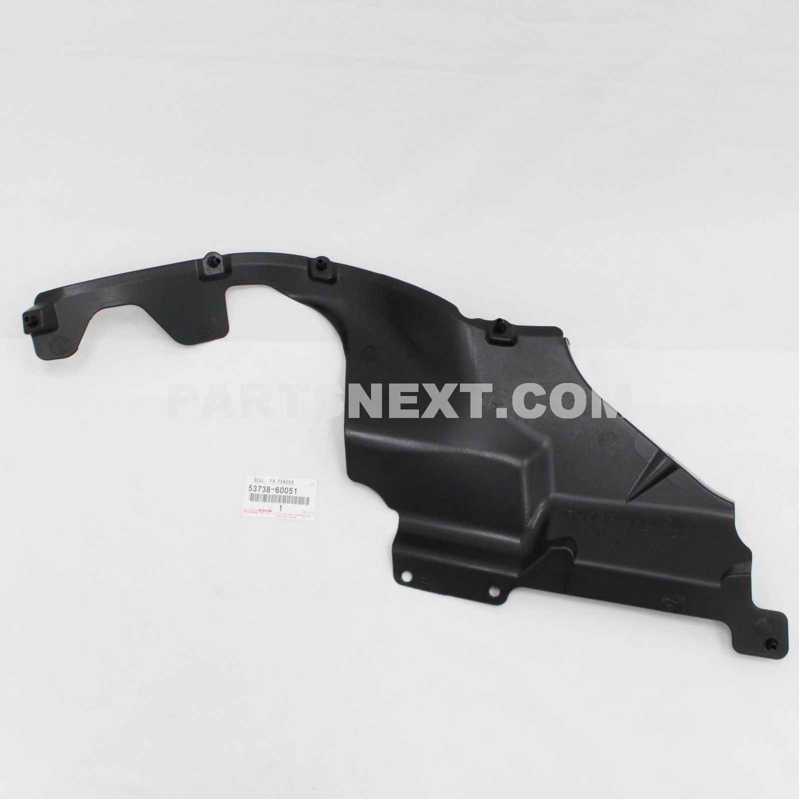 Toyota :: 53738-60051 SEAL, FRONT FENDER APRON TO FRAME, NO.2 RH