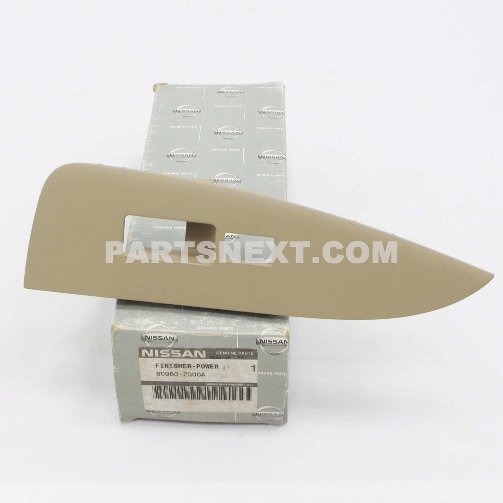 Nissan :: 80960-ZQ00A FINISHER-POWER WINDOW SWITCH,FRONT RH