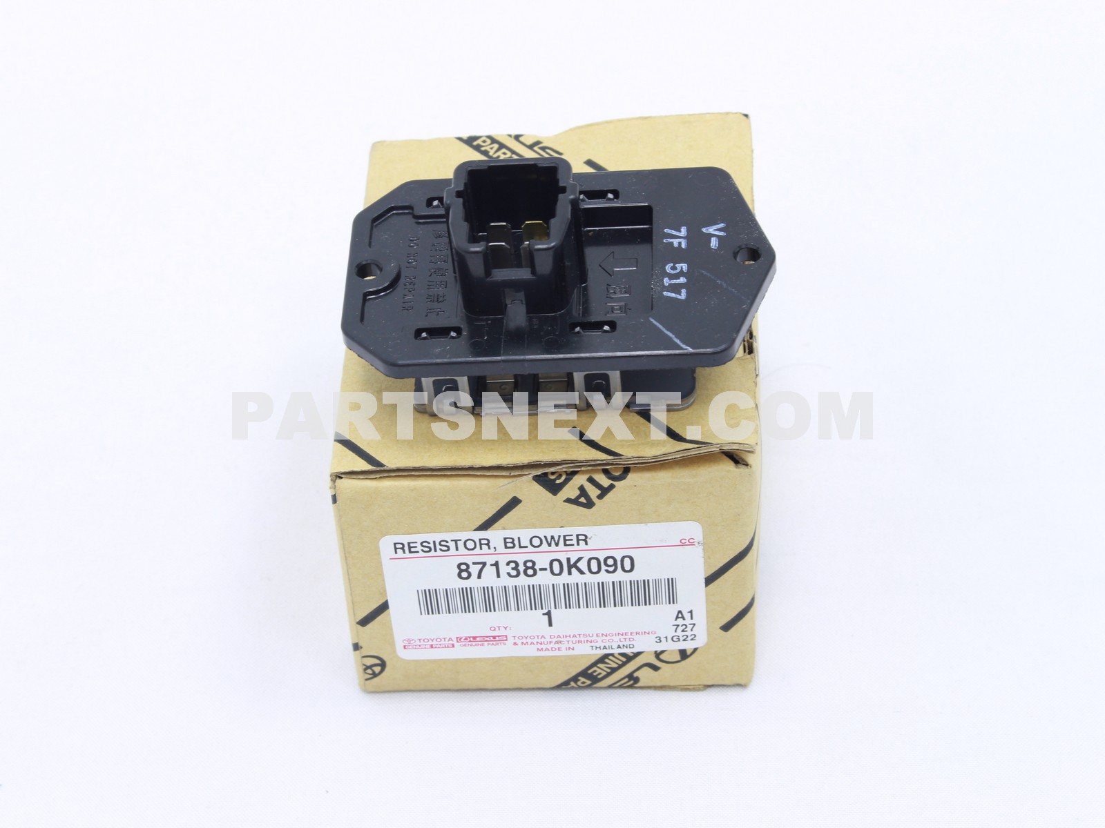 Toyota :: 87138-0K090 RESISTOR, BLOWER
