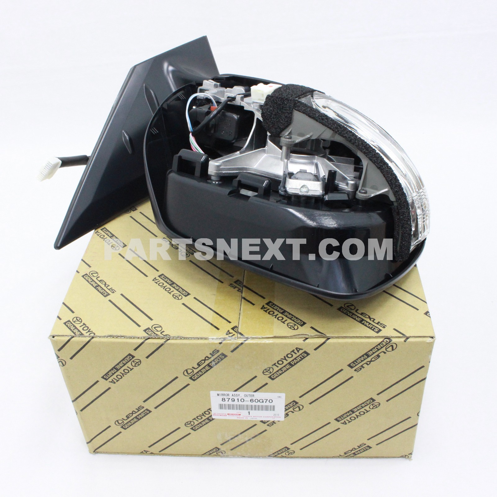 Toyota :: 87910-60G70 MIRROR ASSY, OUTER REAR VIEW, RH