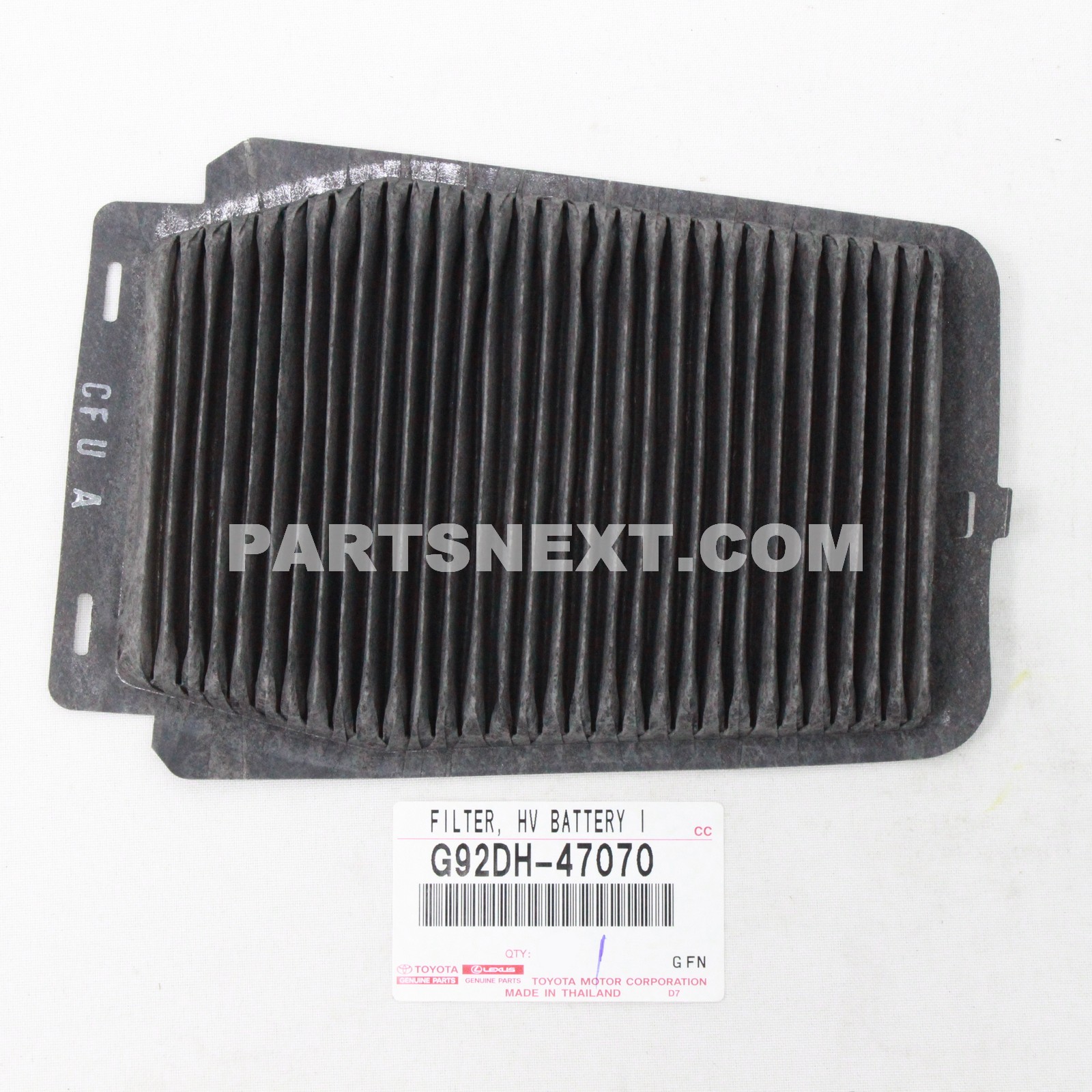 Toyota :: G92DH-47070 FILTER HV BATTERY