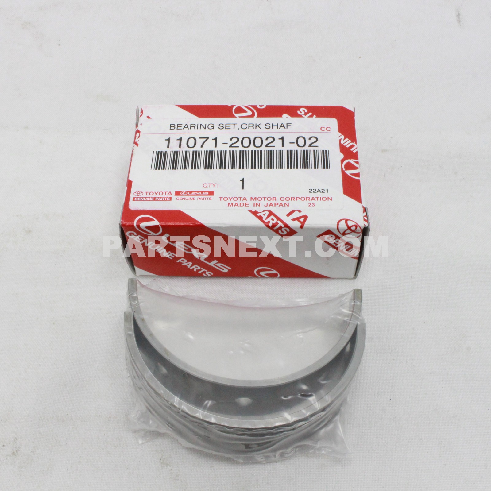 Toyota :: 11071-20021-02 BEARING, CRANKSHAFT