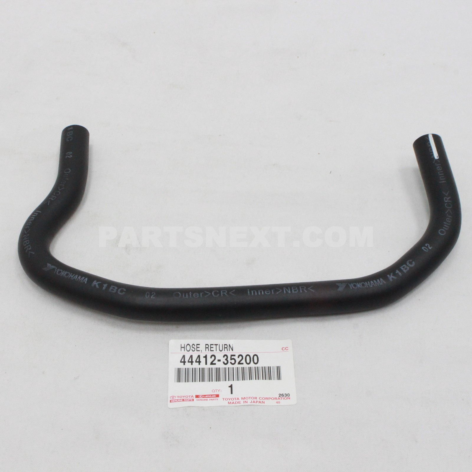 Toyota :: 44412-35200 HOSE, RETURN, NO.2