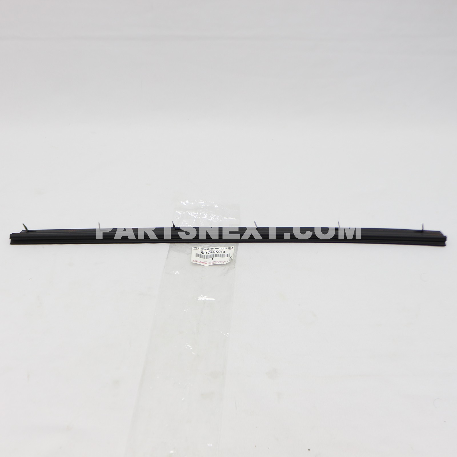 Toyota :: 68174-0K010 WEATHERSTRIP, REAR DOOR GLASS, INNER LH