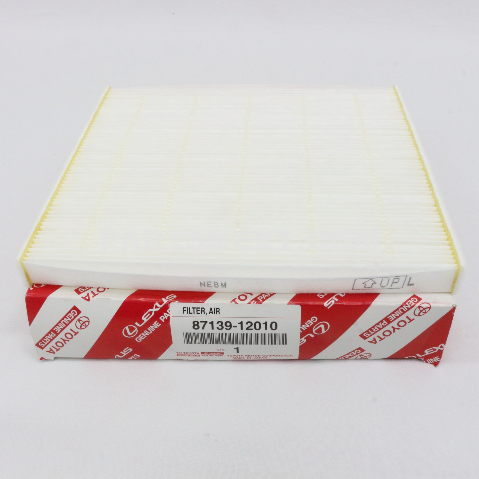 Toyota :: 87139-12010 ELEMENT, AIR REFINER