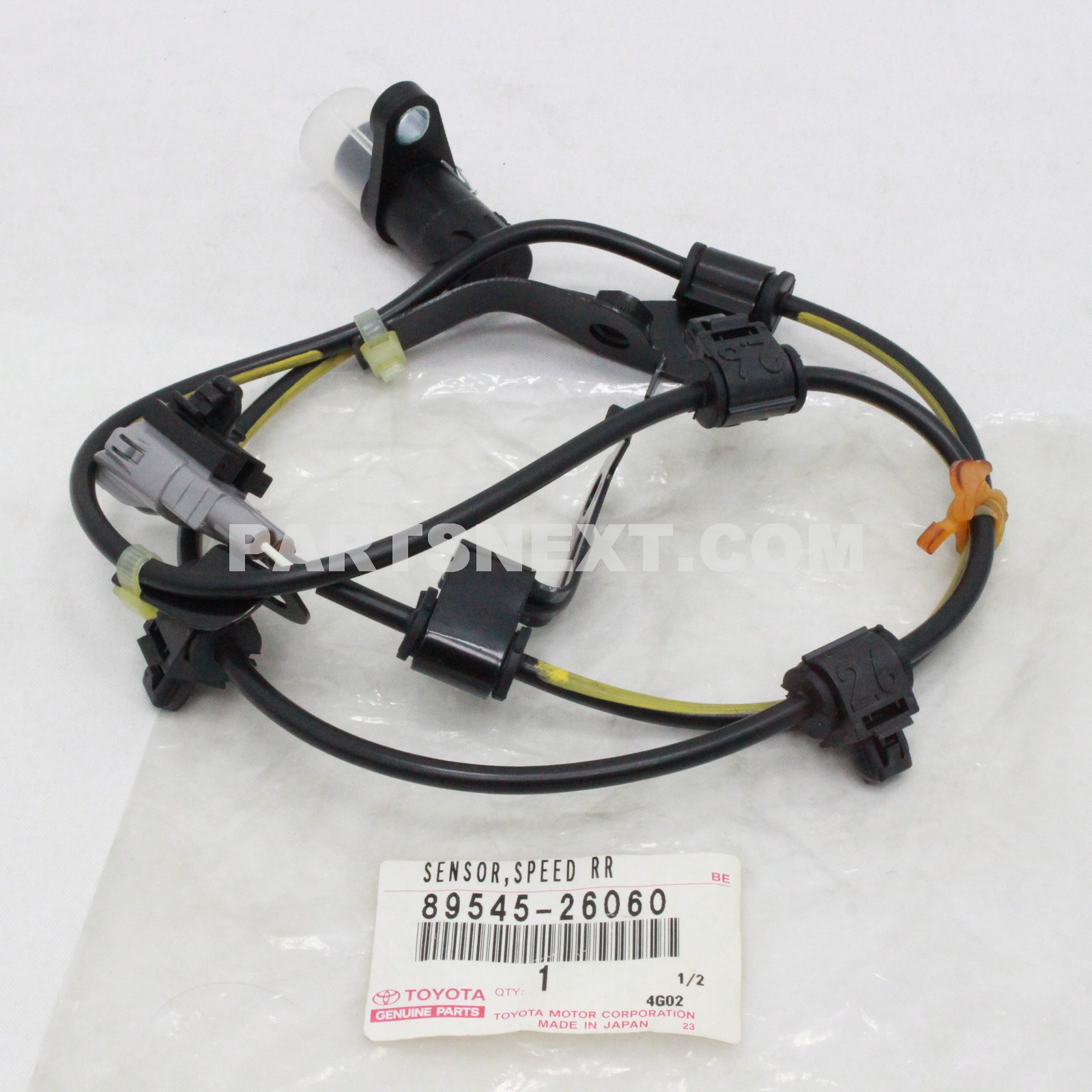 Toyota :: 89545-26060 SENSOR, SPEED, REAR RH