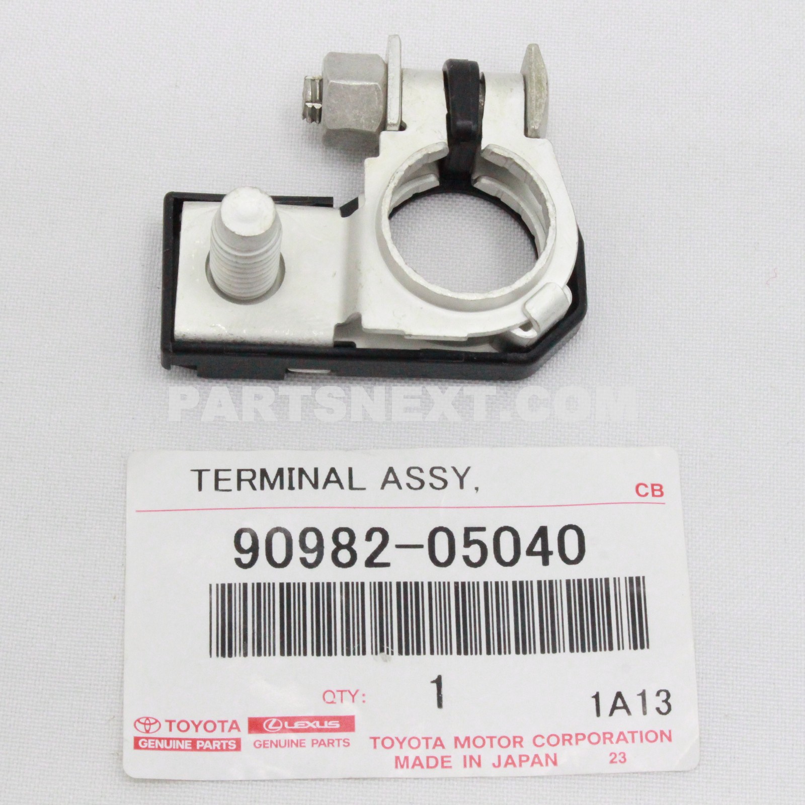 Toyota :: 90982-05040 TERMINAL, BATTERY NEGATIVE