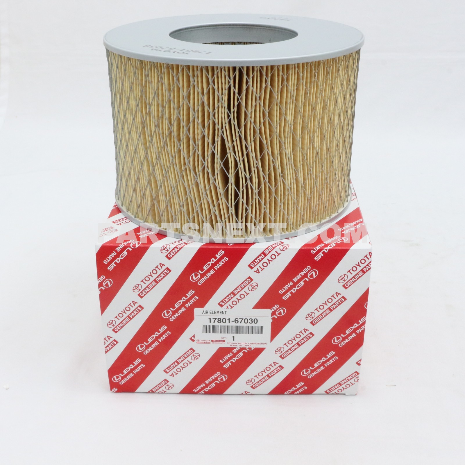 Toyota :: 17801-67030 ELEMENT SUB-ASSY, AIR CLEANER FILTER