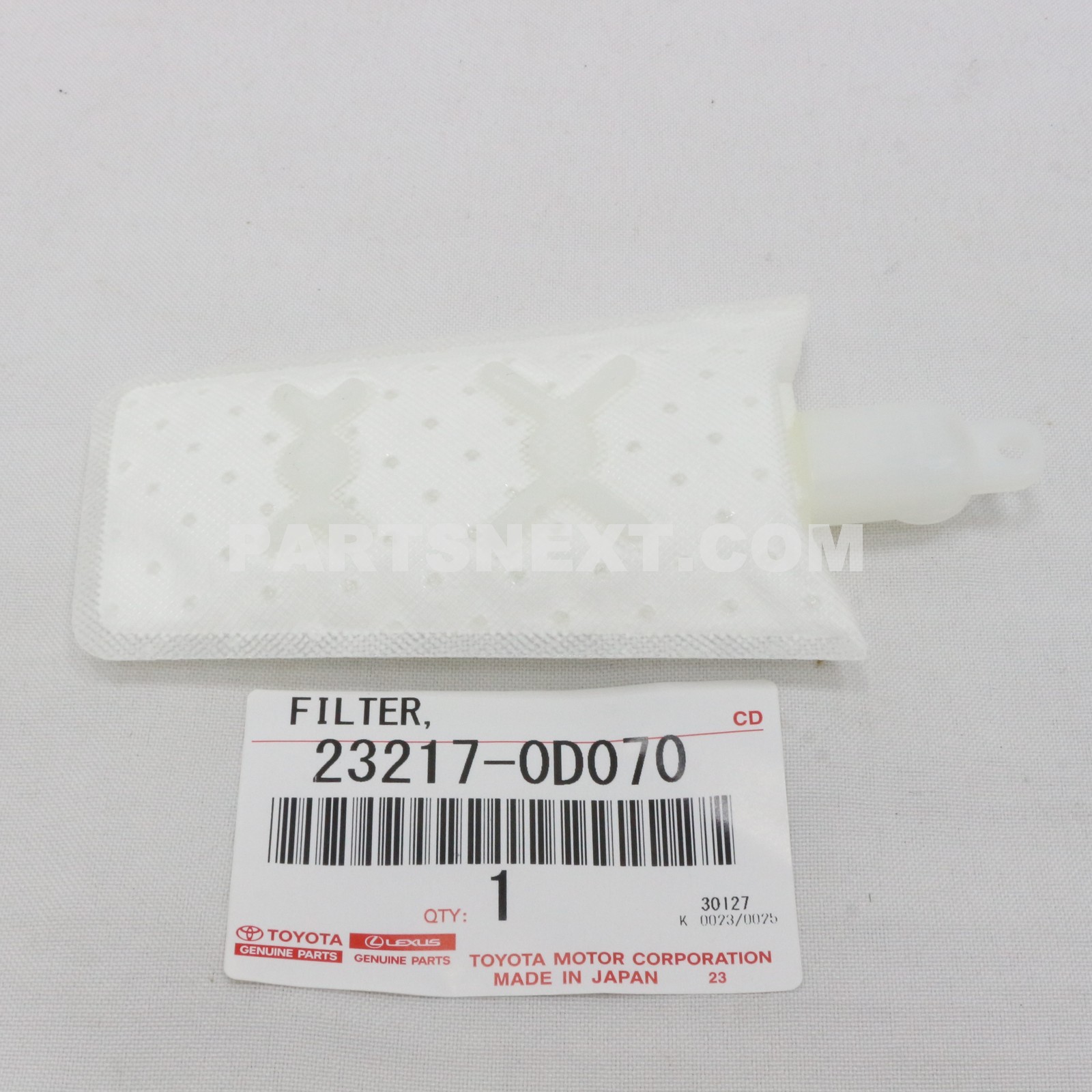 Toyota :: 23217-0D070 FILTER, FUEL PUMP