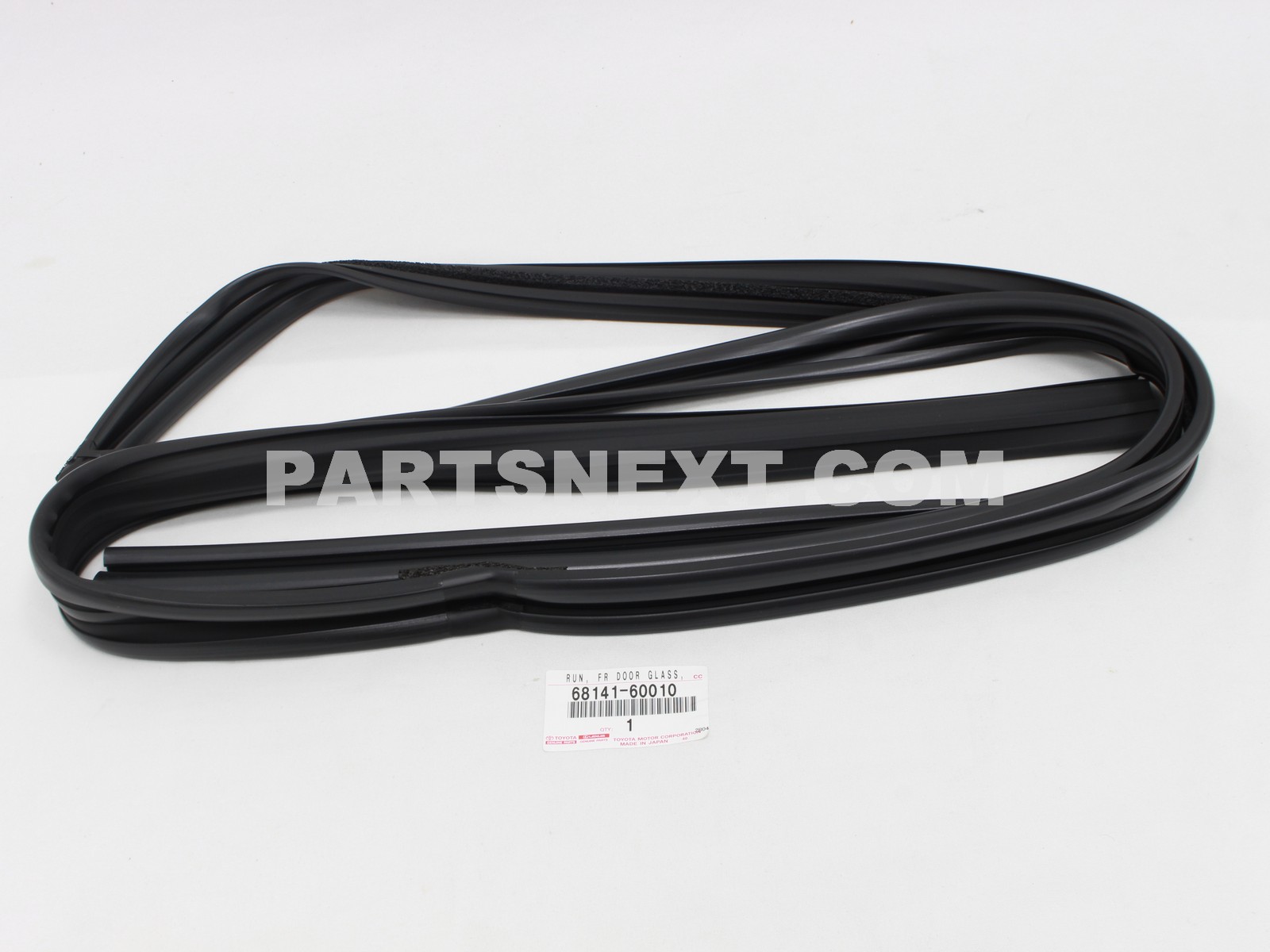 Toyota :: 68141-60010 RUN, FRONT DOOR GLASS, RH