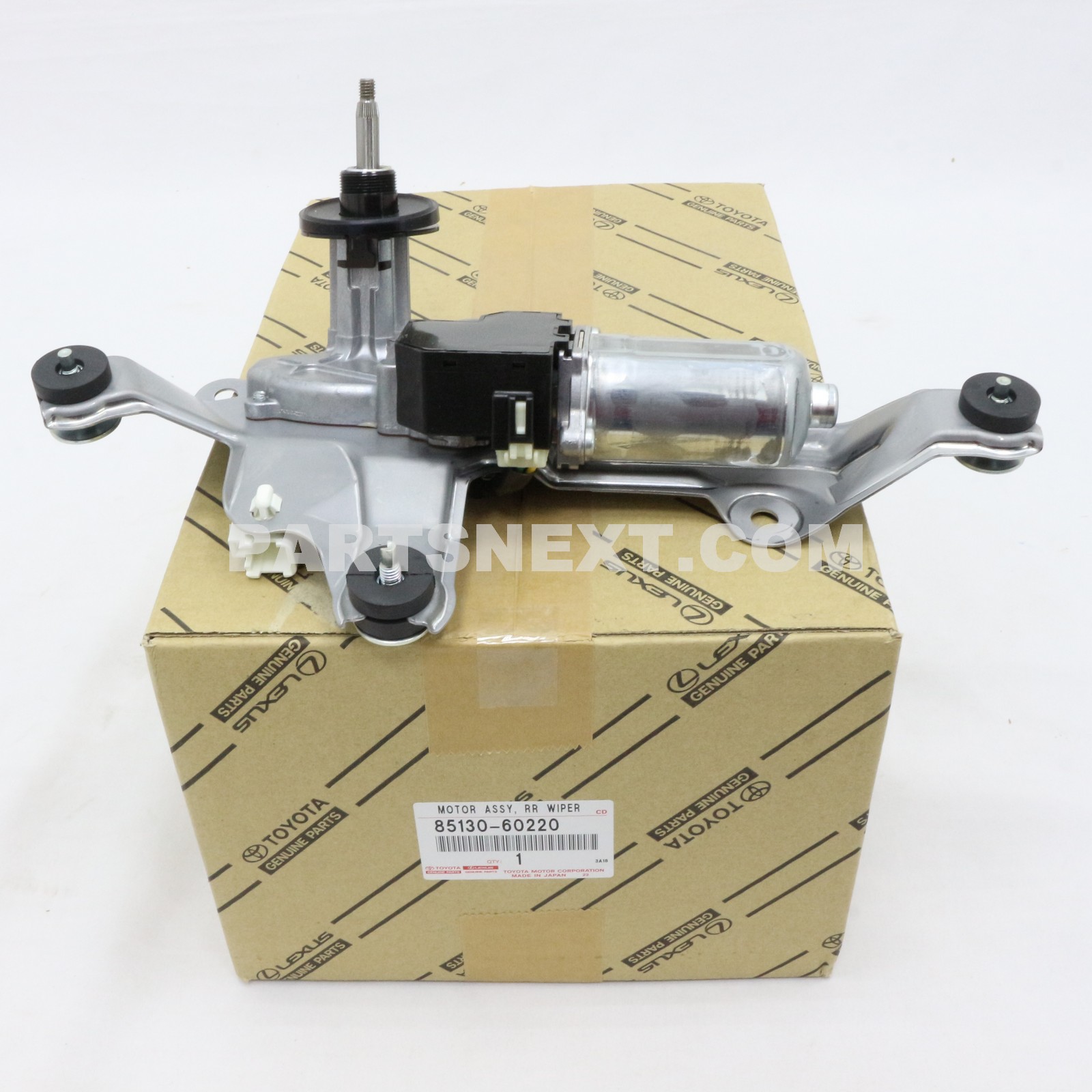 Toyota :: 85130-60220 MOTOR ASSY, REAR WIPER