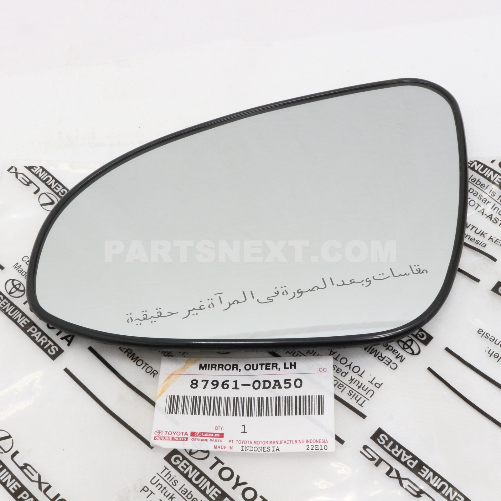 Toyota :: 87961-0DA50 MIRROR OUTER, LH