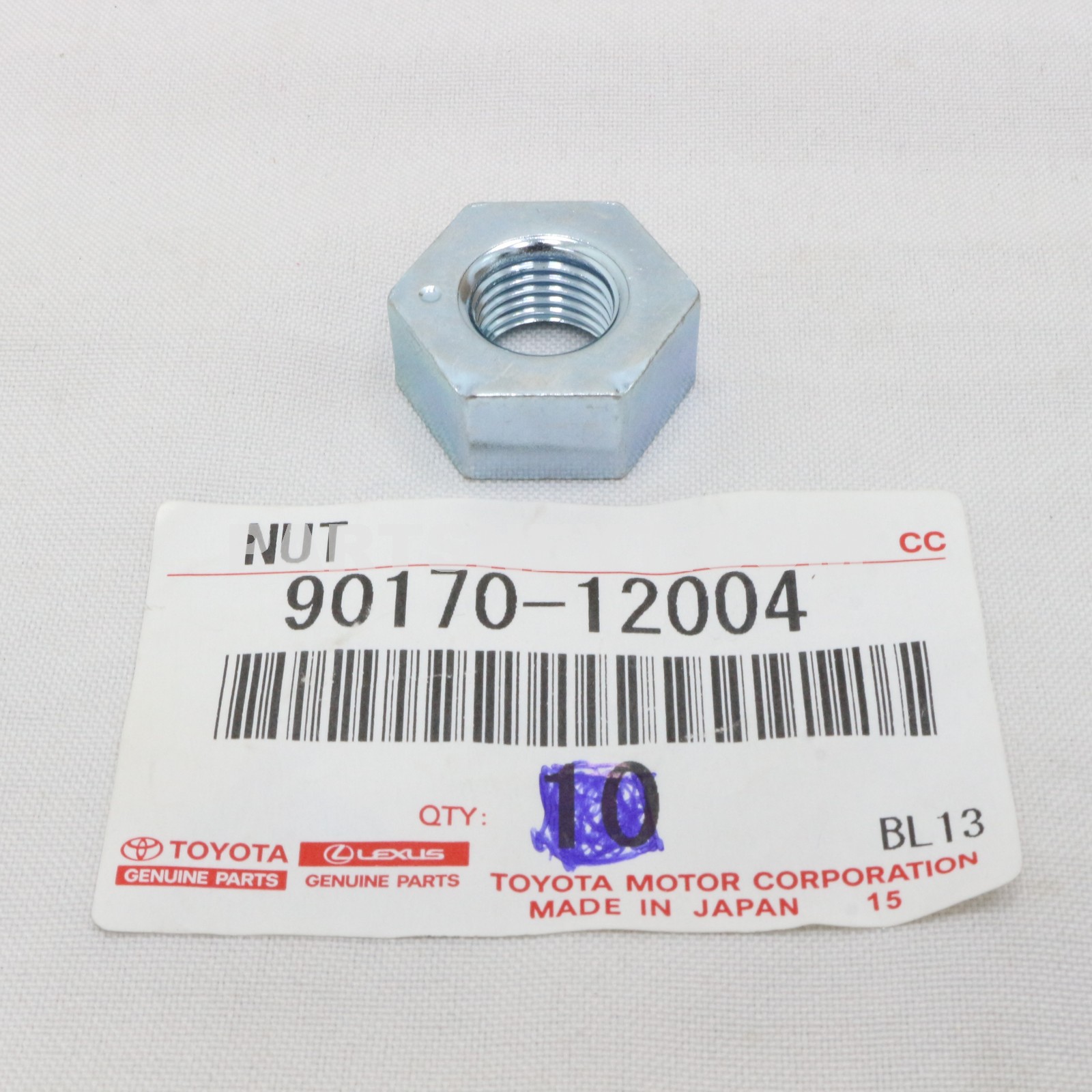 Toyota :: 90170-12004 NUT