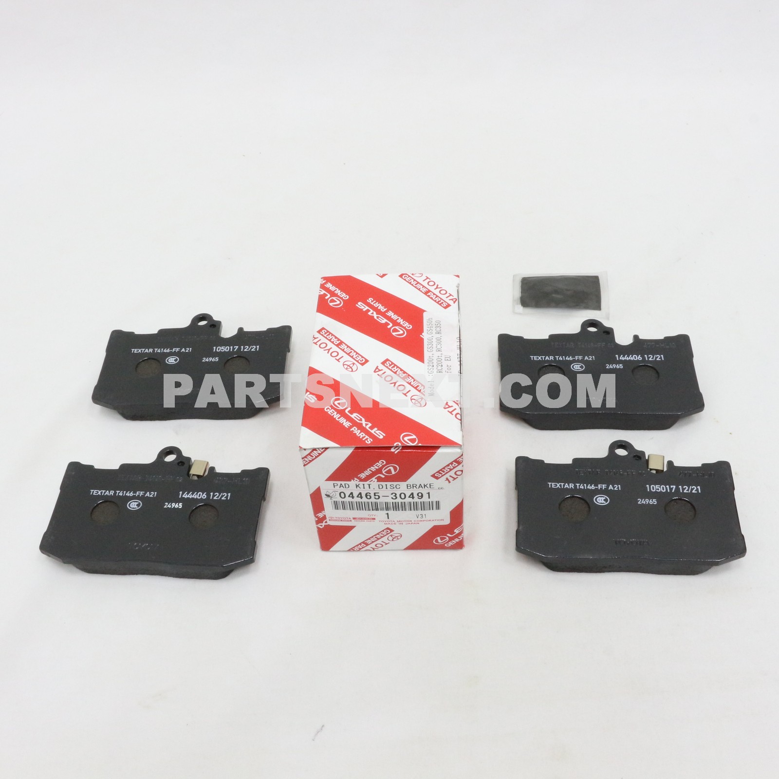 Toyota :: 04465-30491 PAD KIT, DISC BRAKE