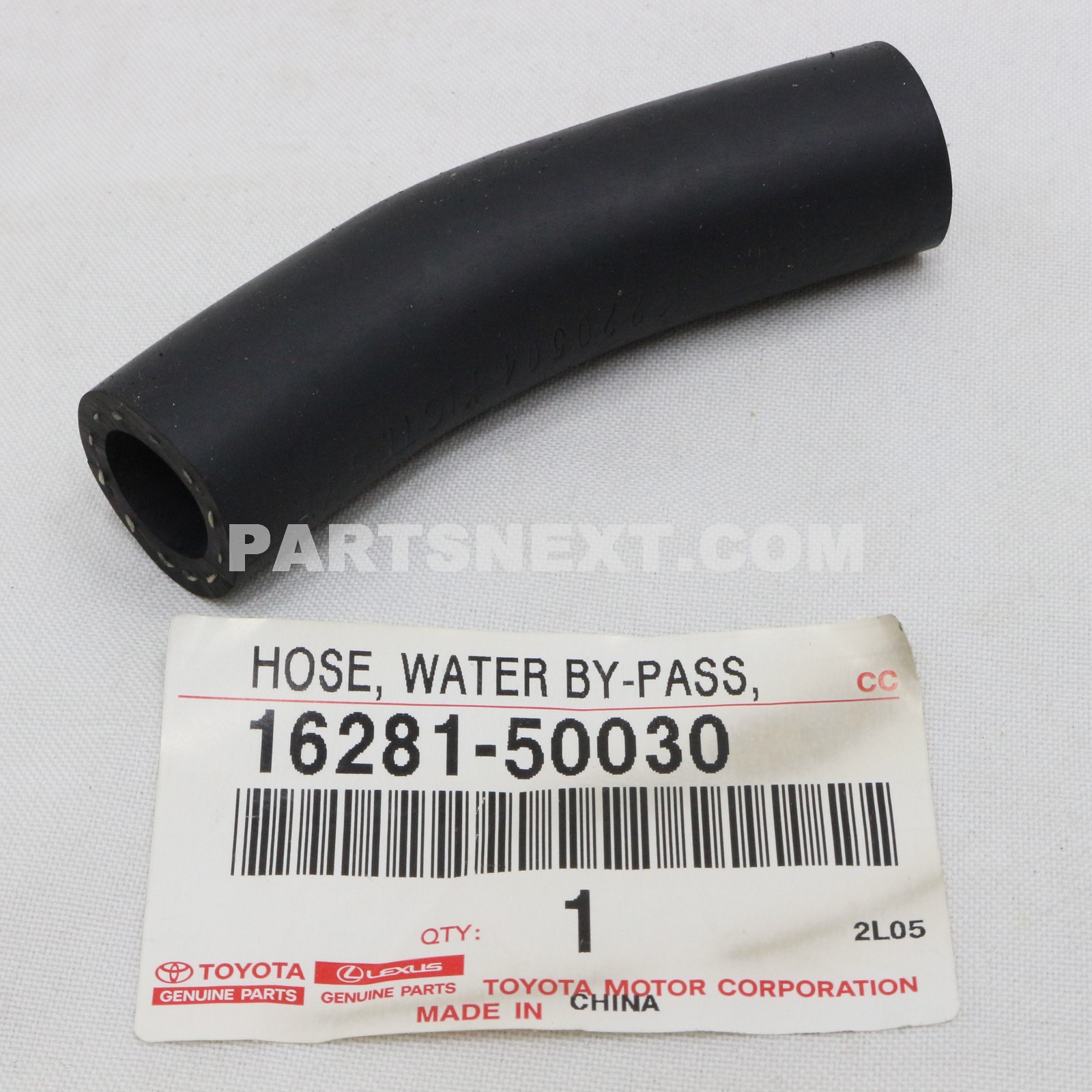 Toyota :: 16281-50030 HOSE, WATER BY-PASS, NO.4