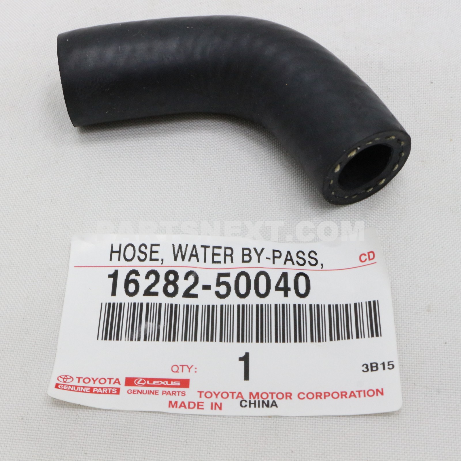 Toyota :: 16282-50040 HOSE, WATER BY-PASS, NO.5