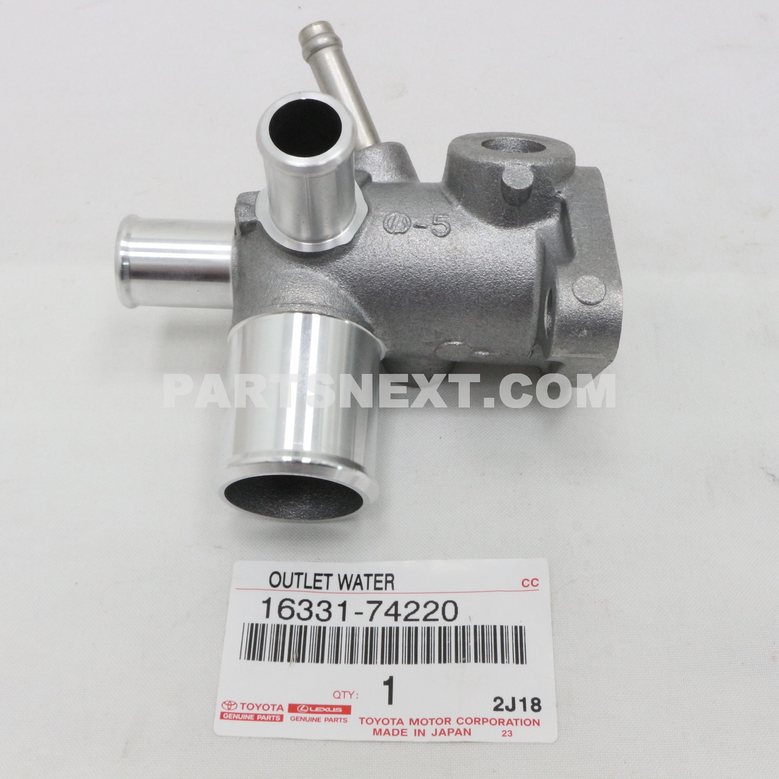 Toyota :: 16331-74220 OUTLET, WATER
