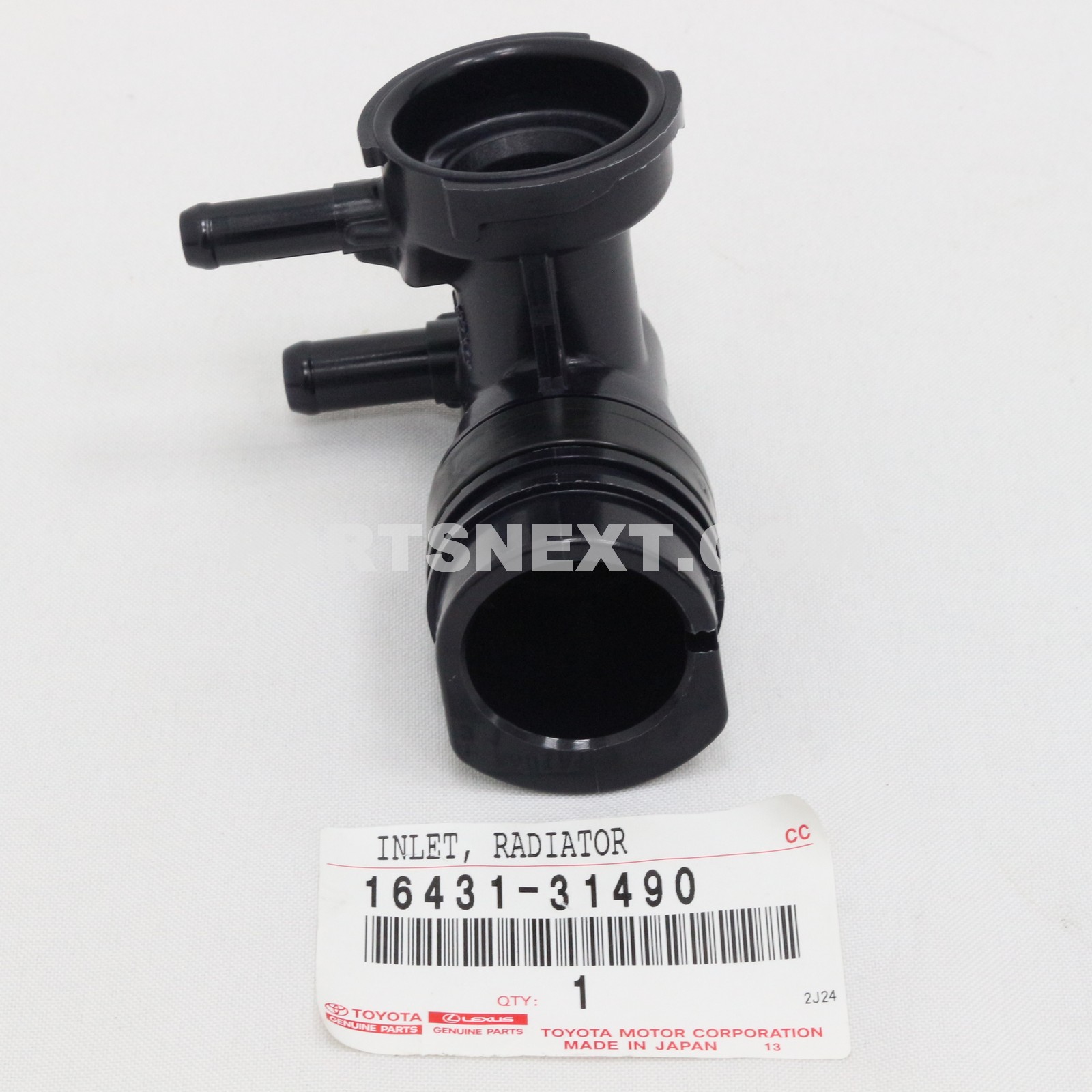 Toyota :: 16431-31490 INLET, RADIATOR WATER