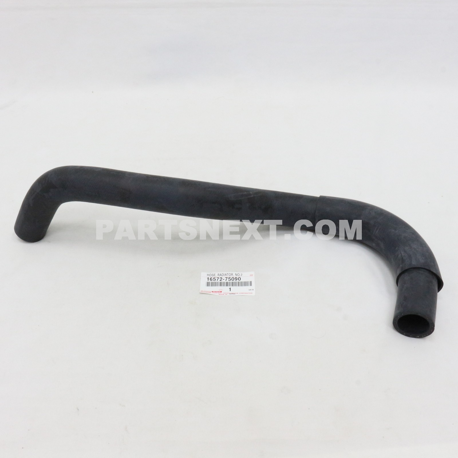 Toyota :: 16572-75090 HOSE, RADIATOR, NO.2