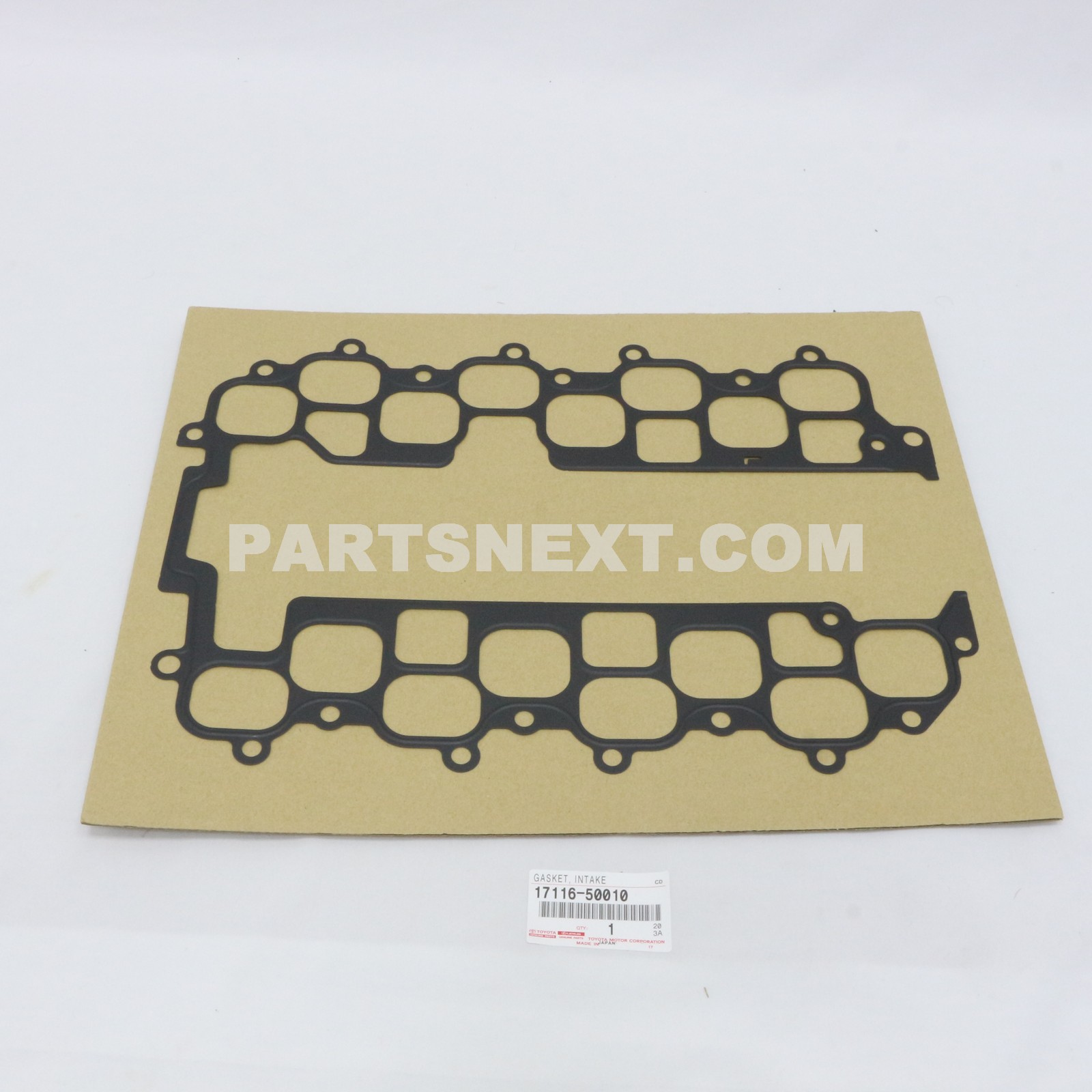 Toyota :: 17116-50010 GASKET, INTAKE FLANGE
