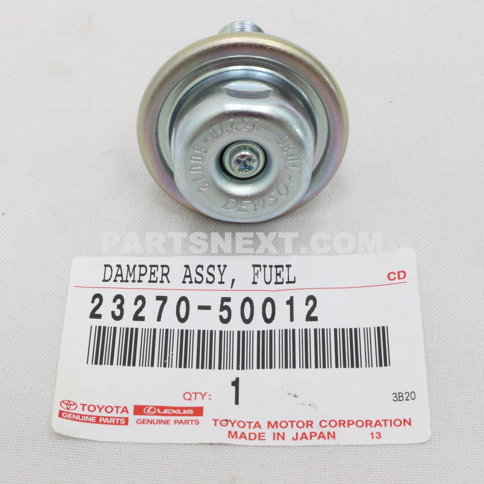 Toyota :: 23270-50012 DAMPER ASSY, FUEL PRESSURE PULSATION