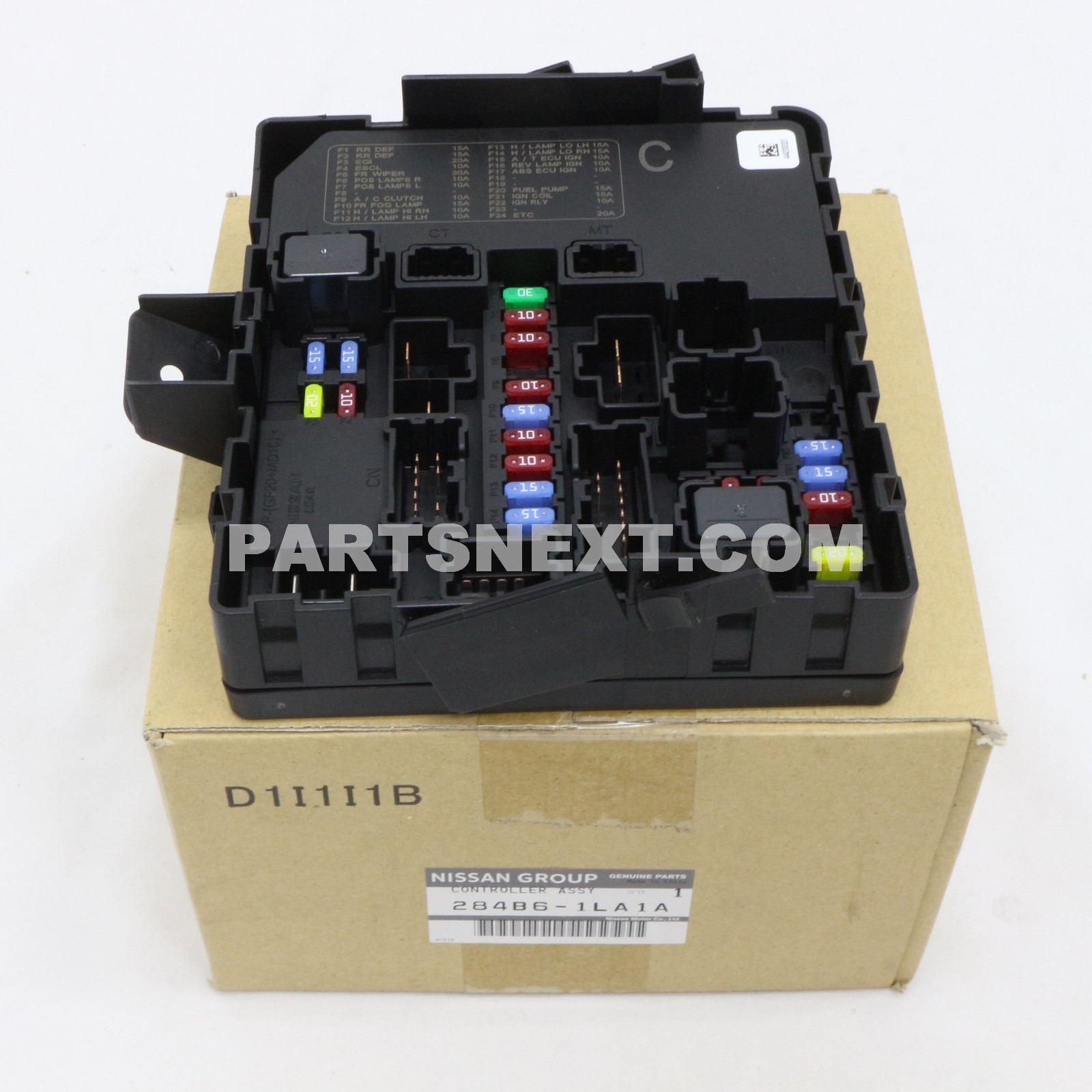 Nissan :: 284B6-1LA1A CONTROLLER ASSY-IPDM ENGINE ROOM