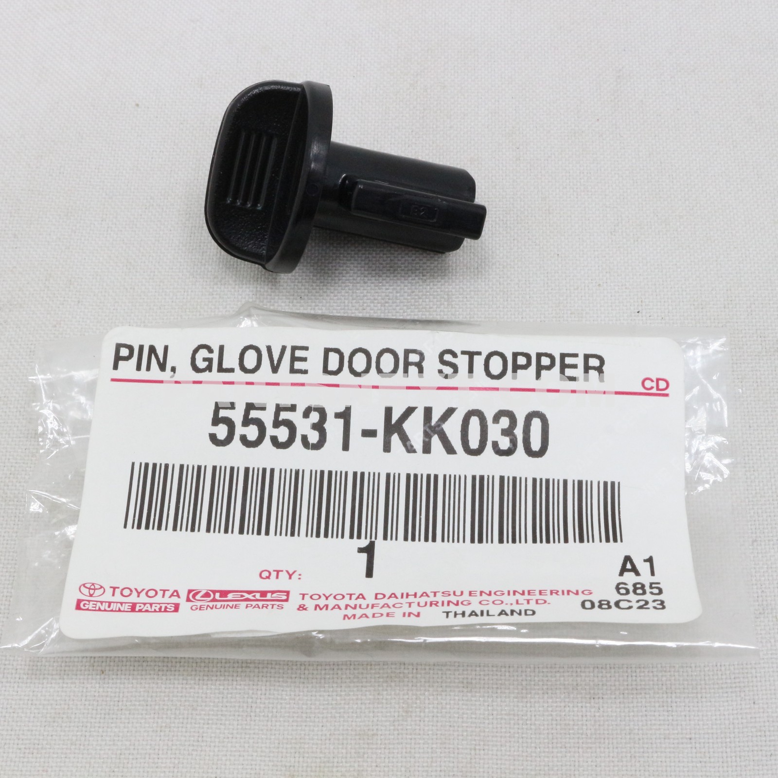 Toyota :: 55531-KK030 PIN, GLOVE DOOR STOP