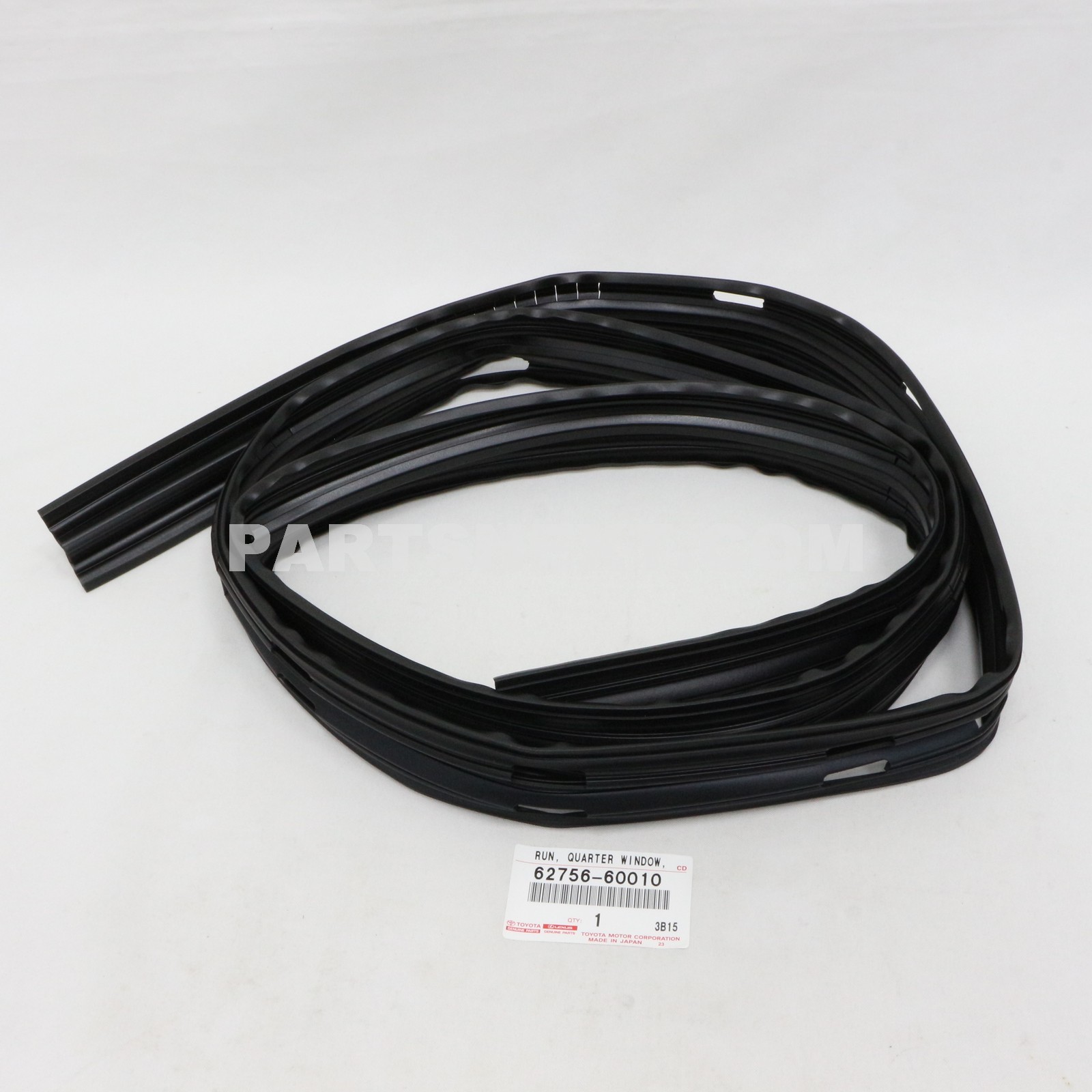 Toyota :: 62756-60010 RUN, QUARTER WINDOW, LH