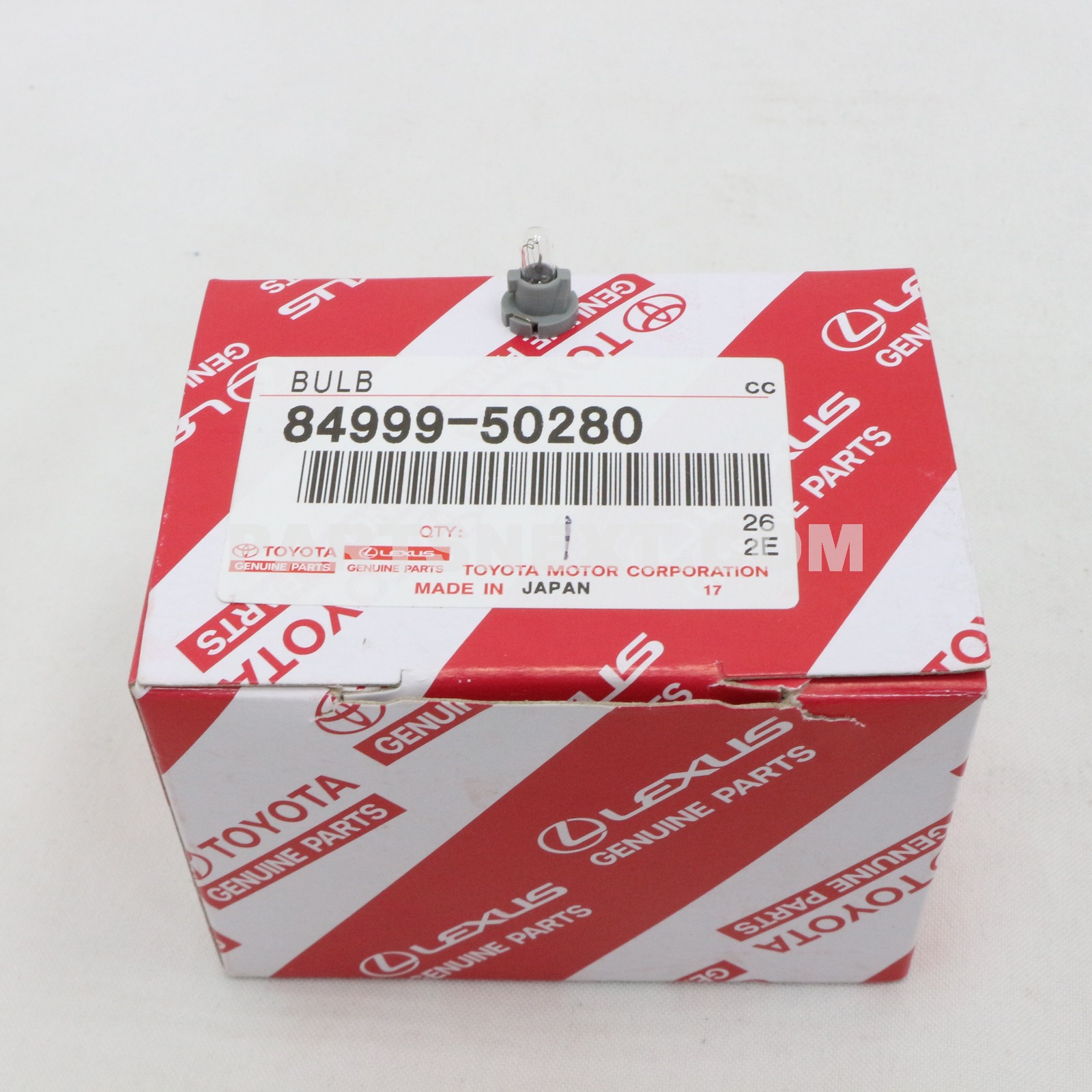 Toyota :: 84999-50280 BULB, ACCESSORY METER