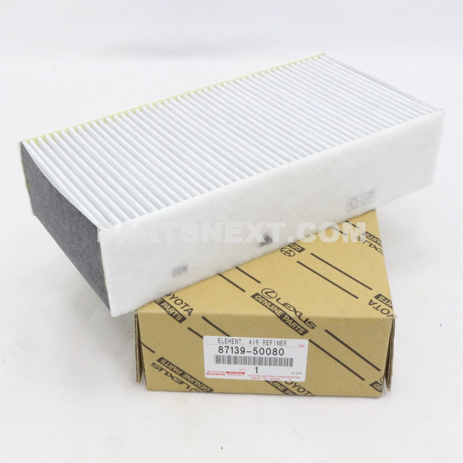Toyota :: 87139-50080 FILTER, AIR PURIFIER