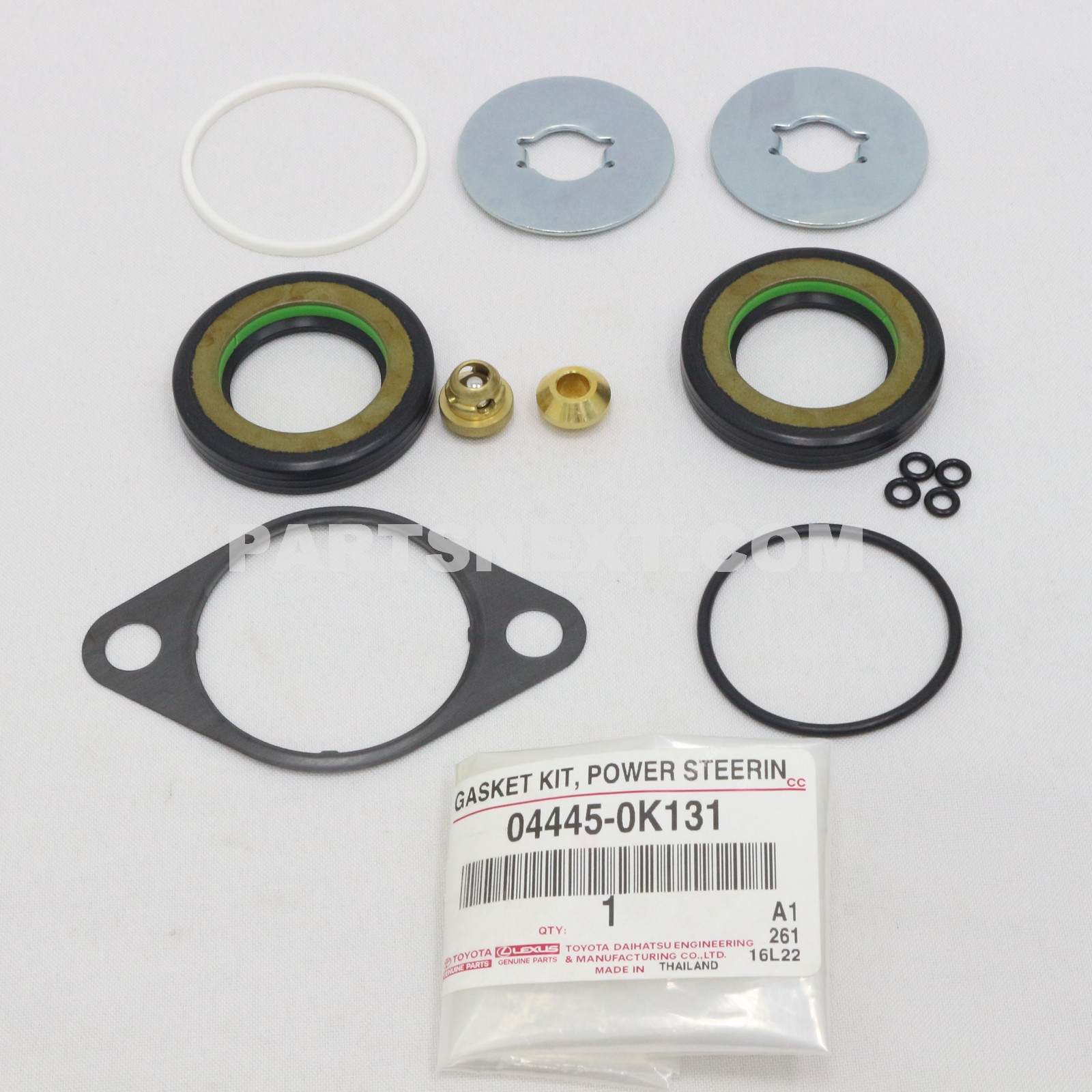 Toyota :: 04445-0K131 GASKET KIT, POWER STEERING GEAR(FOR RACK & PINION)