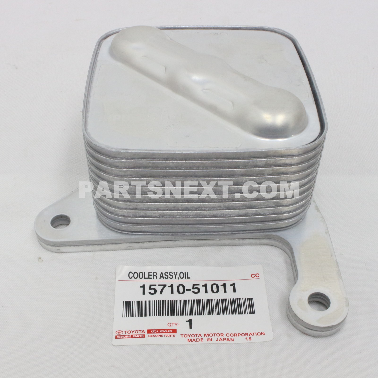 Toyota :: 15710-51011 COOLER ASSY, OIL